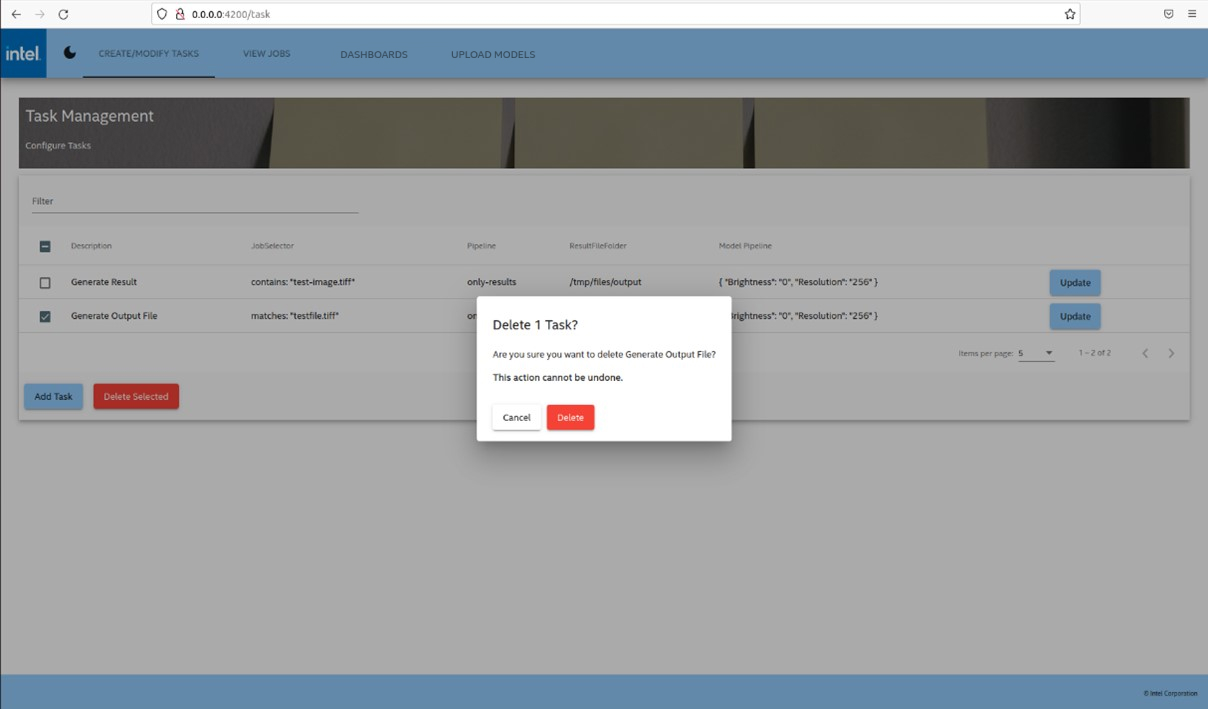 Tasks - AiCSD Reference Implementation