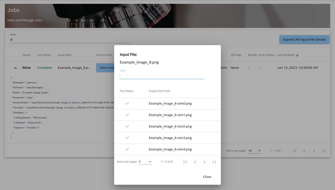 Jobs - AiCSD Reference Implementation