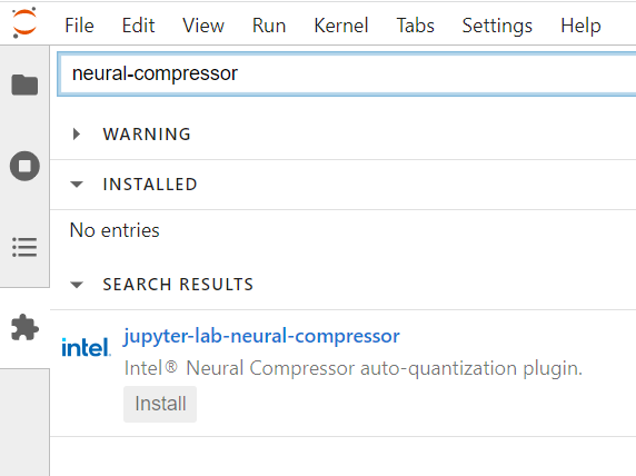 Getting Started — Intel® Neural Compressor 2.1 documentation